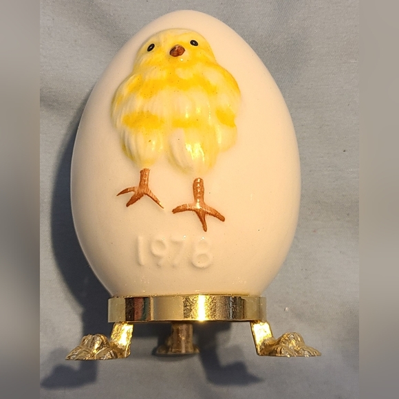 Goebel | Art | Goebel Porcelain Annual Egg 978 With Stand West Germany ...